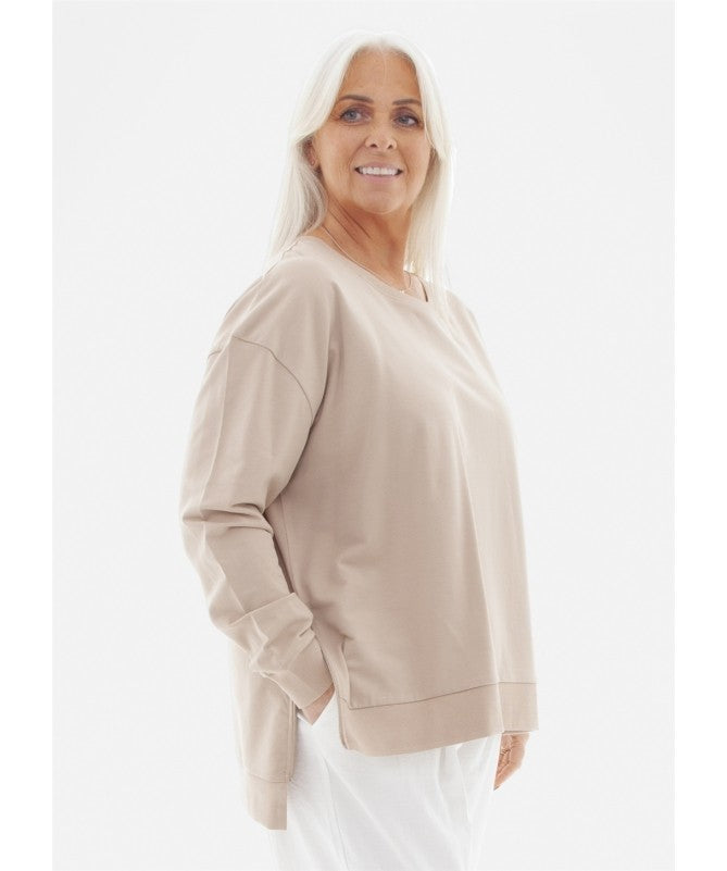 Dreams Sweater with Side Zip – Caramel Clothing