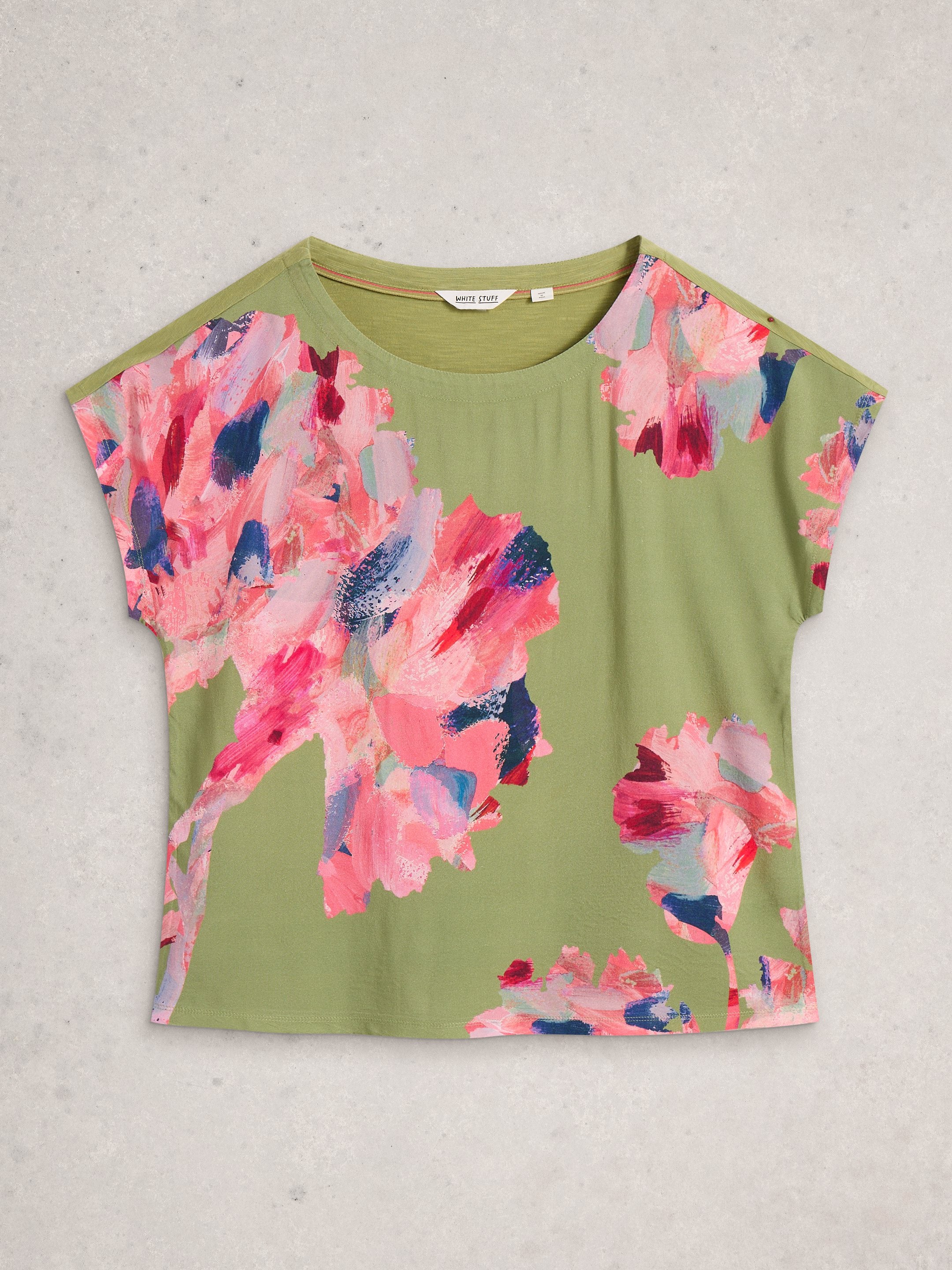 Main: 100% Organic Cotton / Embroidery: 100% Polyester – Caramel Clothing